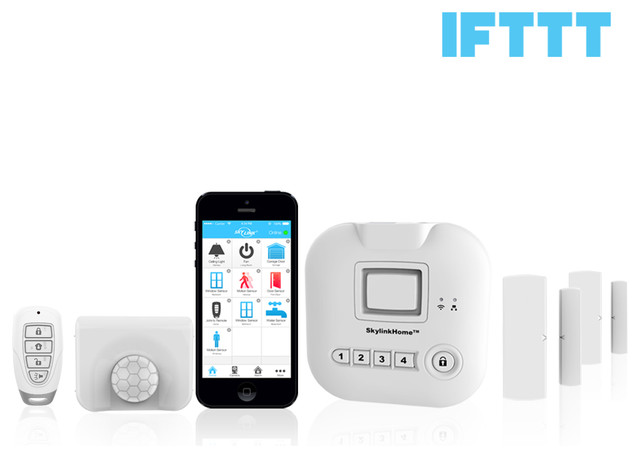 Skylinknet Alarm System Starter Kit - Traditional - Home Security And ...