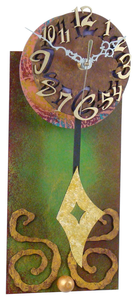 Boom 70 Wall Clock - Contemporary - Wall Clocks - by david scherer | Houzz