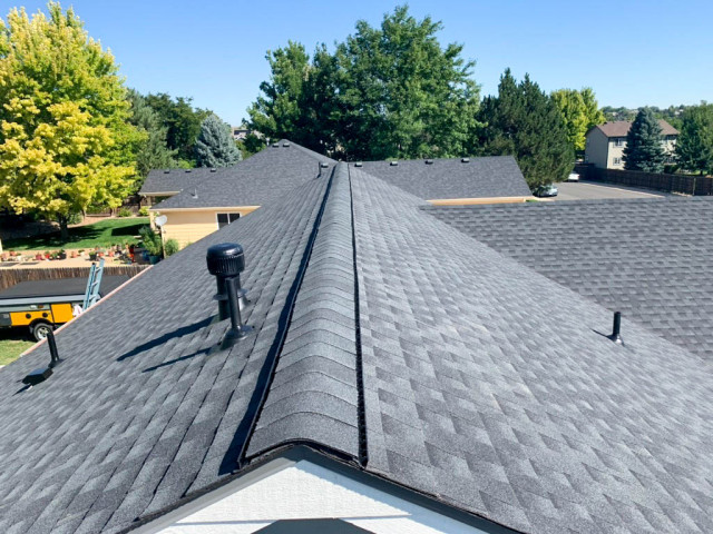 GAF Armorshield Impact Resistant Shingle Roof | Charcoal Shingle Color ...