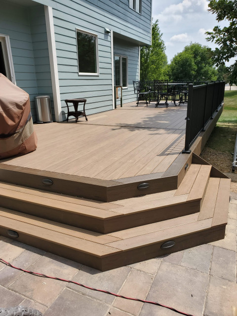 Timbertech Legacy with Corner Stairs - Terrasse en Bois - Autres ...