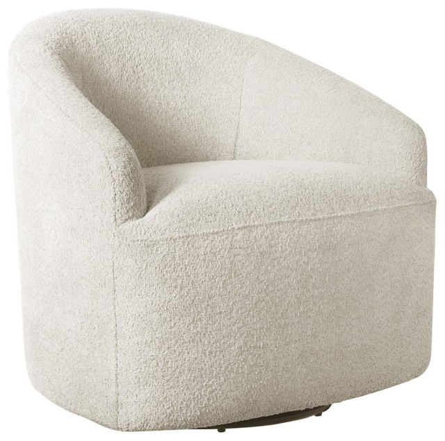 Upholstered 360 Degree Swivel Chair - Contemporary - Dining Chairs - by ...