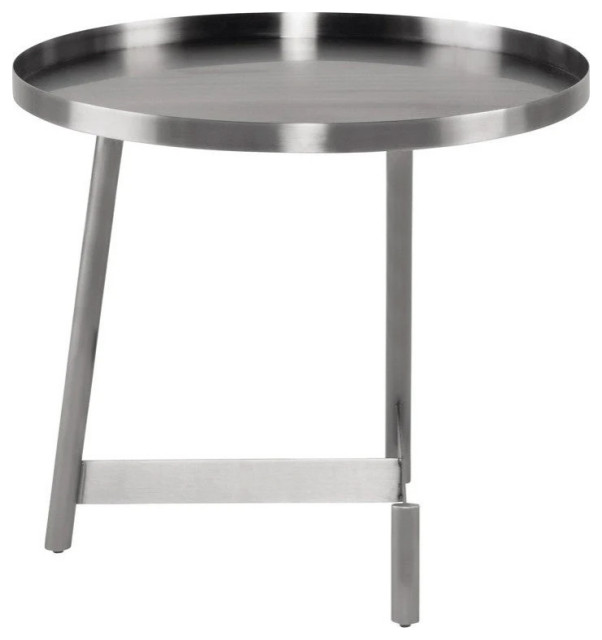 Jovi Graphite Side Table - Midcentury - Side Tables And End Tables - by ...