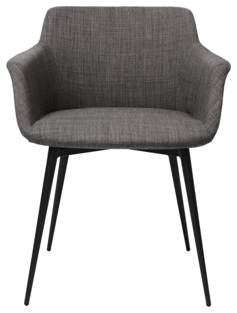 Ronda Modern Armchair Duo - Dark Grey, Belen Kox - Modern - Dining ...