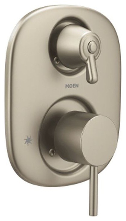 Moen Align Two-Handle Three-Function Transfer Valve Trim, Brushed ...
