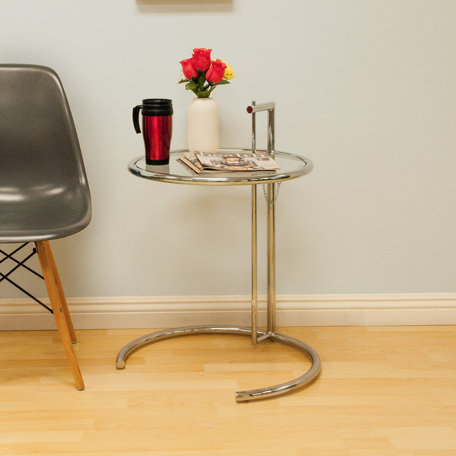 Mod Made Eileen Adjustable Height Modern Side Table - Contemporary ...