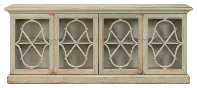 Sonya Sage Sideboard Buffet For Dining Room - Farmhouse - Buffets And ...