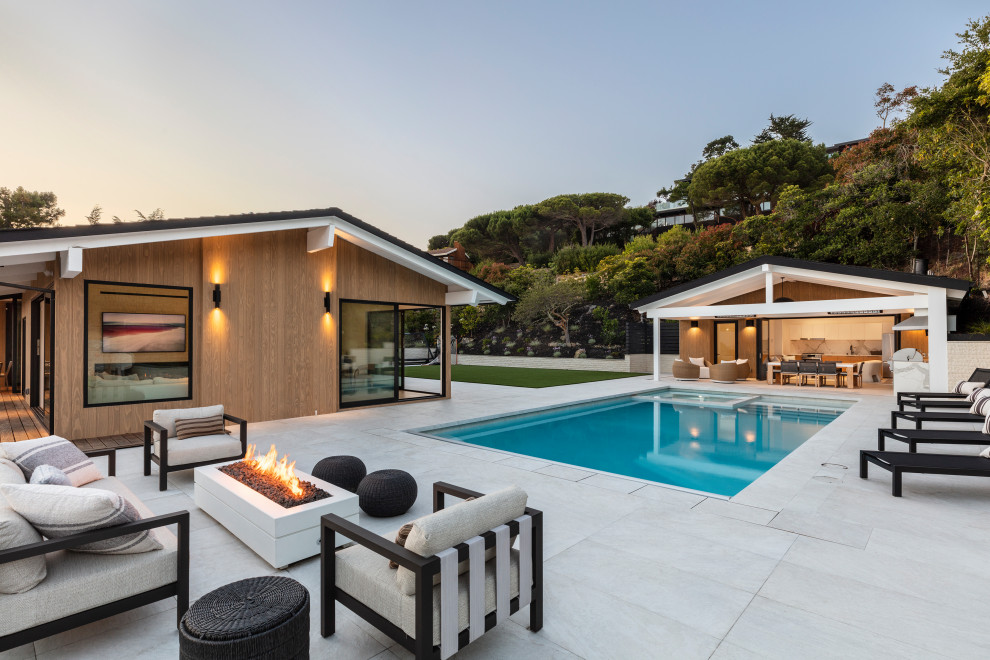 9 Tara Hill RD , Tiburon - Contemporary - Pool - San Francisco - by ...