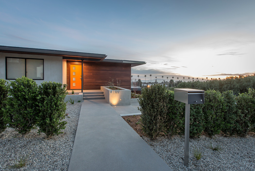 Ventura Hillside Terraced Front Yard Landscape - Contemporary - Los ...