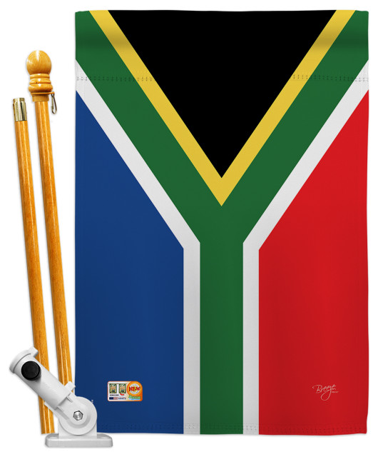 South Africa Flags Of The World Nationality House Flag Set 28 X 40 X