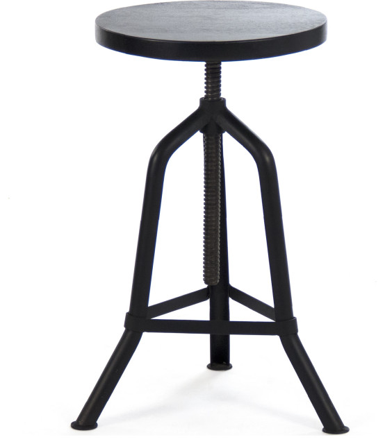 Evolution Revolving Stool - Industrial - Bar Stools And Counter Stools ...