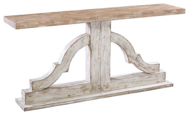 Washed Bracket Console - French Country - Console Tables - by ...