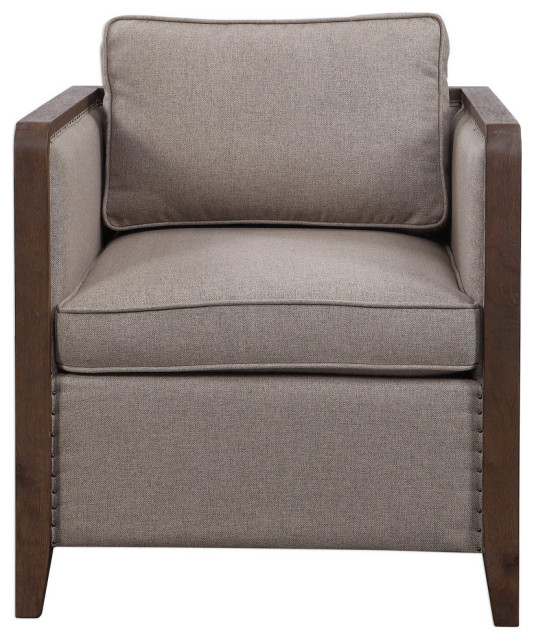 Uttermost Ennis Contemporary Accent Chair 23504 - Transitional ...