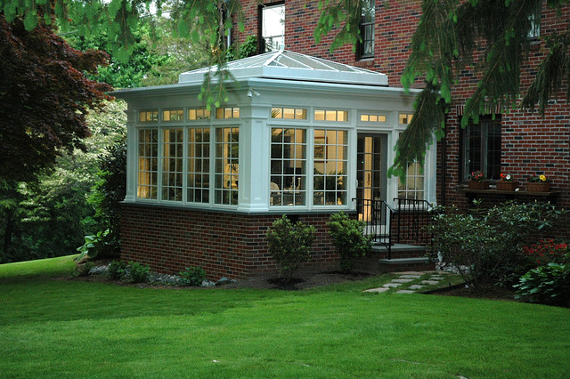 Sunny Conservatory - Traditional - Exterior - Providence - by Hebert ...