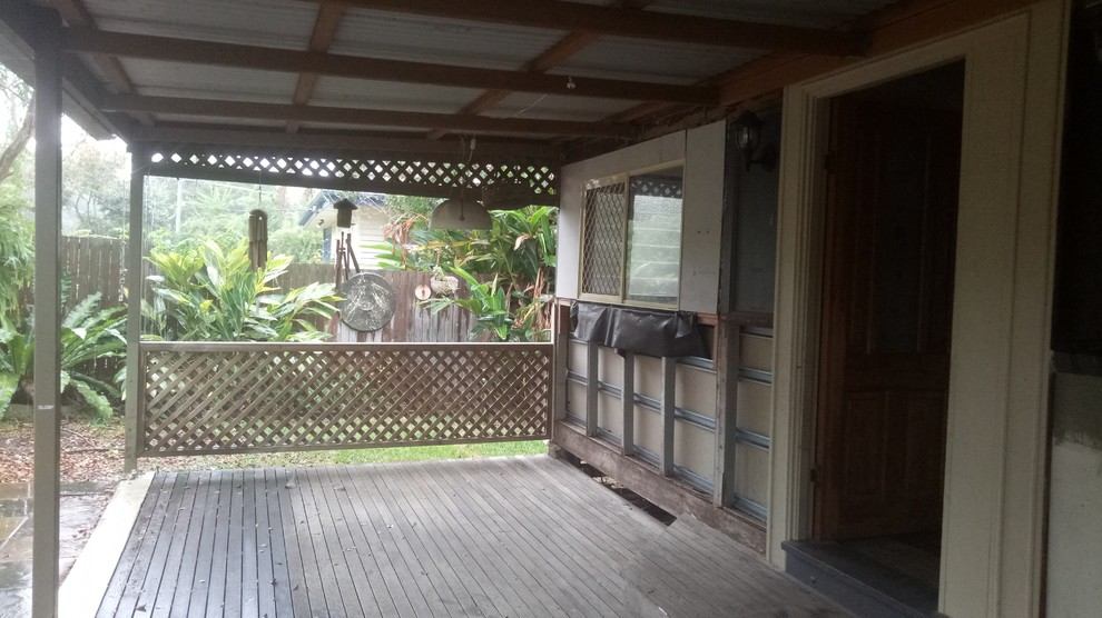 Adding weatherboard to small section of front of house | Houzz AU