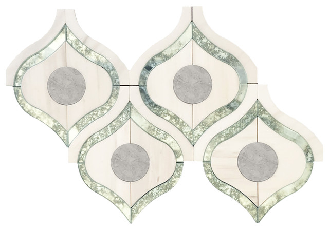 7.5x12 Reflections Tile - Contemporary - Mosaic Tile - by Raffi Glass ...