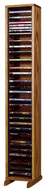 Dvd Storage Cabinet - Transitional - Media Racks And Towers - by Hill ...