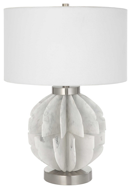 Repetition White Marble Table Lamp - Transitional - Table Lamps - by ...