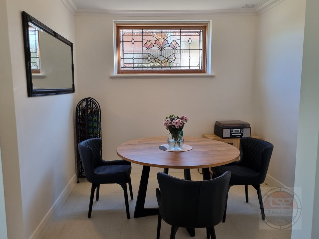 Stained Glass & Leadlight Doors & Windows - Traditional - Dining Room ...