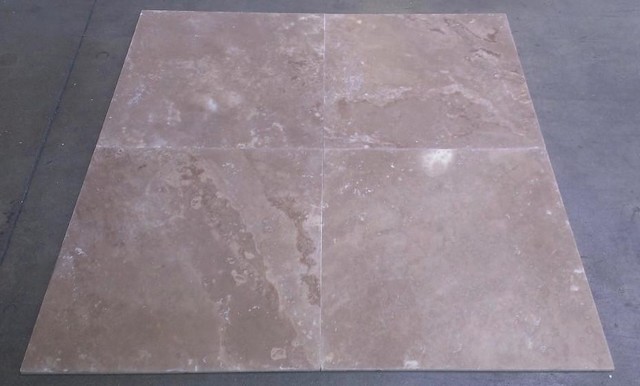 Anthill Travertine Tiles, Honed Finish, 24"x24", Set of 80 ...