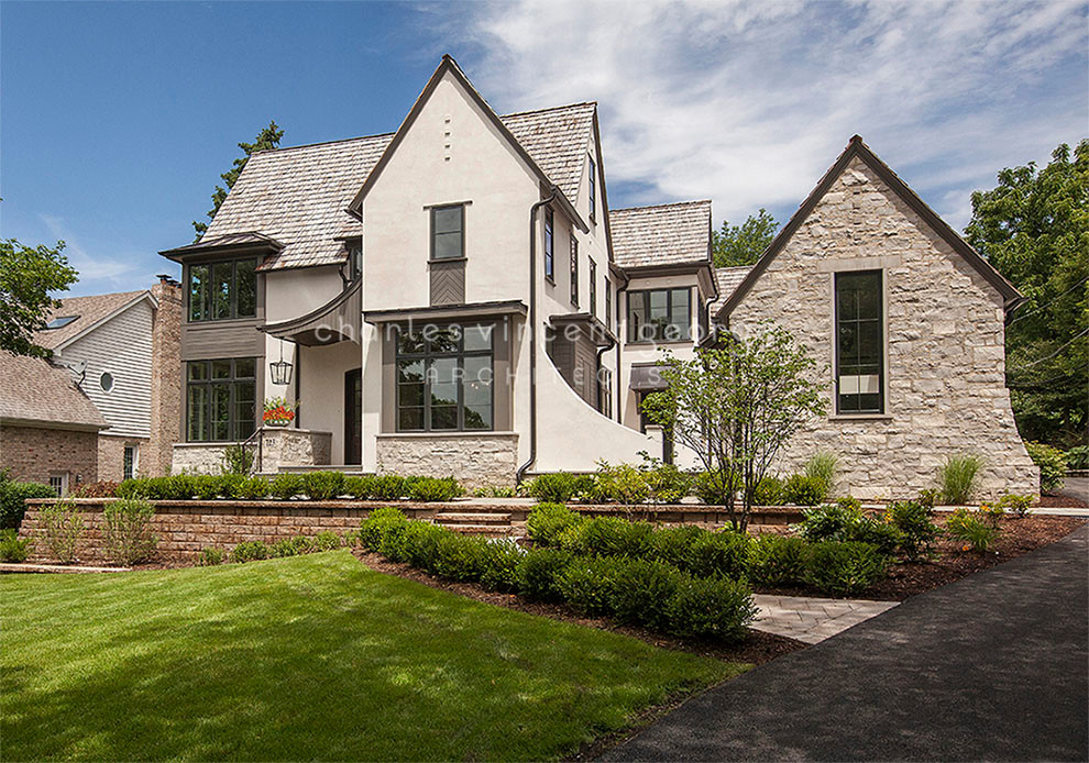 Transitional French Country - Transitional - Exterior - Chicago - by ...