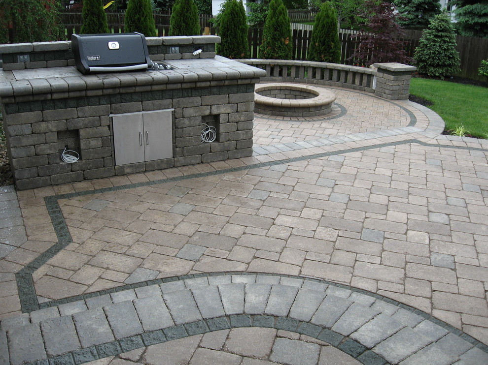 Complete front and back yard redesign - Patio - Columbus - by Planted ...