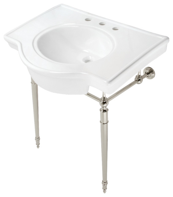 Fauceture VPB221533XST-P 31" Console Sink with Legs - Traditional ...