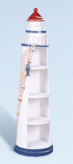 Lighthouse Shelves - Beach Style - Decorative Objects And Figurines ...