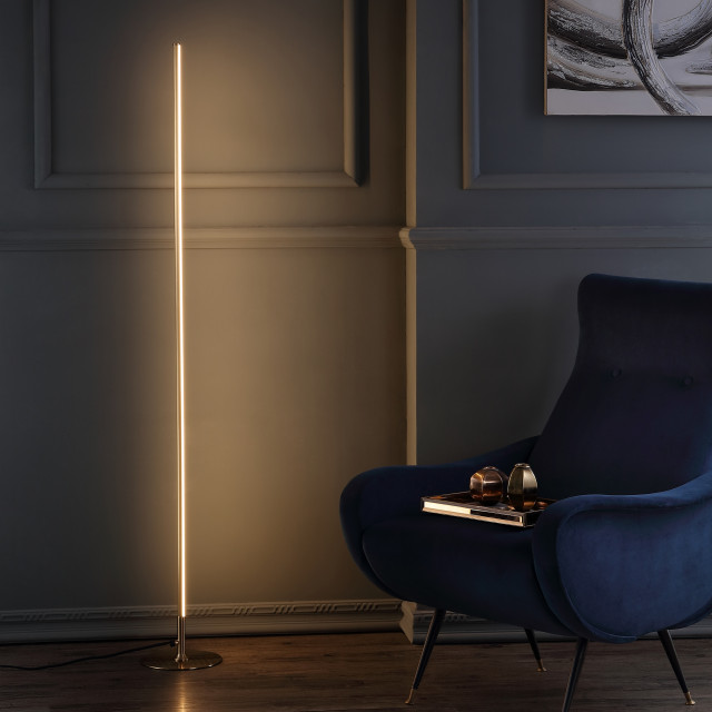 Iris 59.5" LED Integrated Floor Lamp - Modern - Floor Lamps - by ...