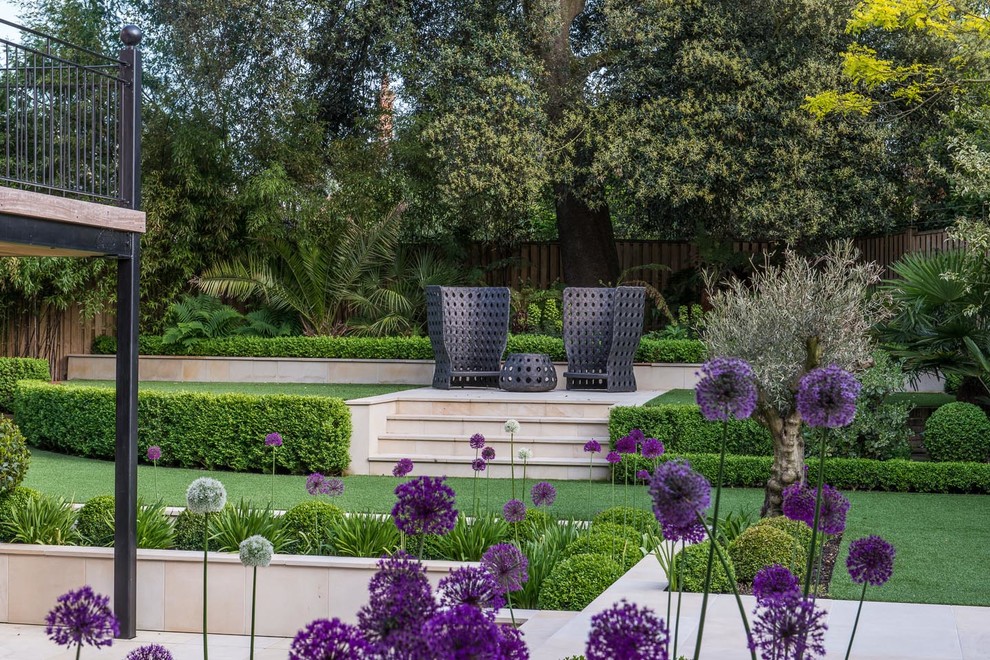 A Split Level Garden - Hertfordshire - by Kate Gould Gardens | Houzz