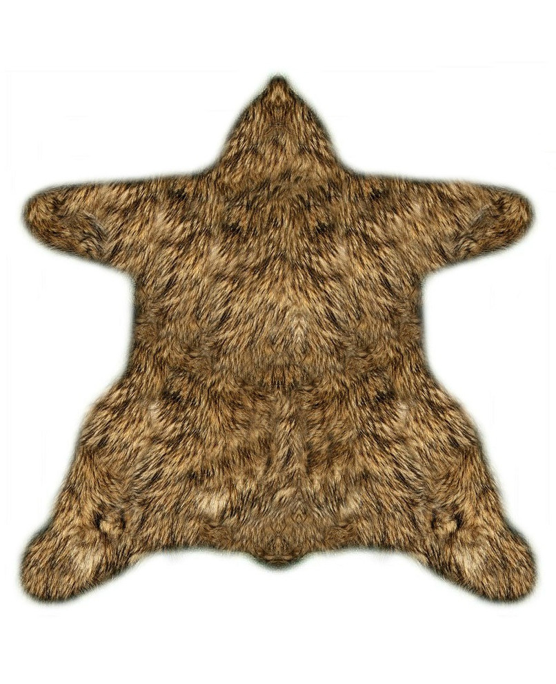 Premium Faux Fur Bear Skin Rug - Contemporary - Novelty Rugs - by Fur ...