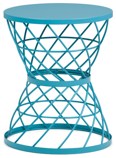 Rodney Metal Accent Table - Contemporary - Side Tables And End Tables ...