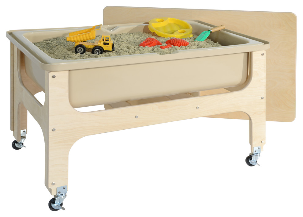 Tot Size Deluxe Sand and Water Table With Lid - Transitional ...