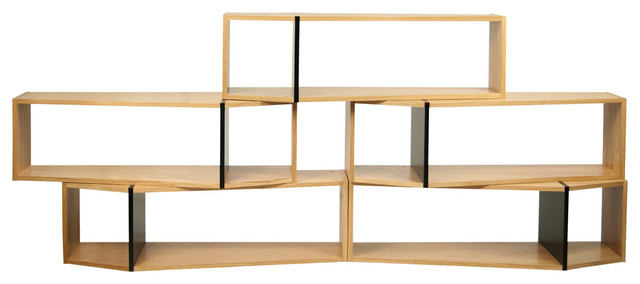 Blanston Modern Modular Stackable Display Shelves - Contemporary ...