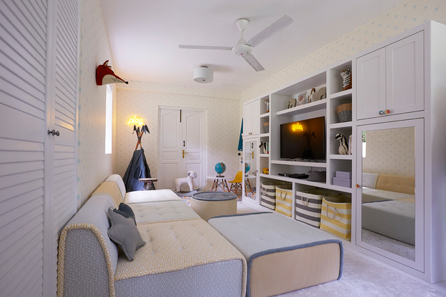 Room Tour: It's A Double Act For This Family Room