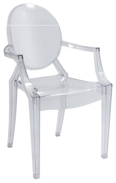 Ghost Arm Chair - Contemporary - Outdoor Dining Chairs - by Kardiel | Houzz
