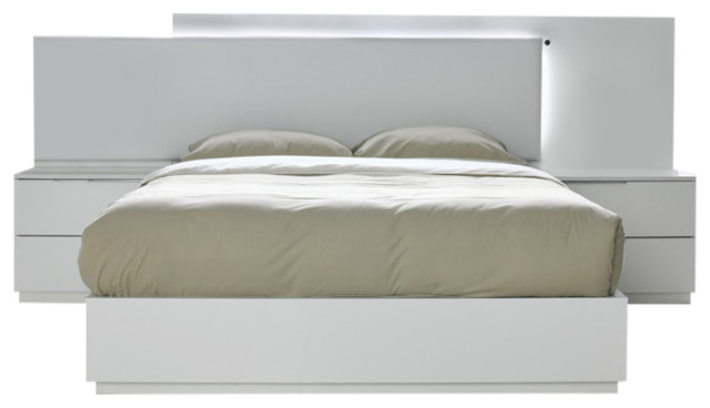Warsaw Bed - Transitional - Platform Beds - by Oak Idea Corporation | Houzz