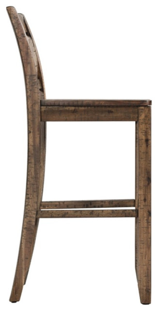 Picket House Furnishings Flynn 30" Bar Stool Set - Farmhouse - Bar ...