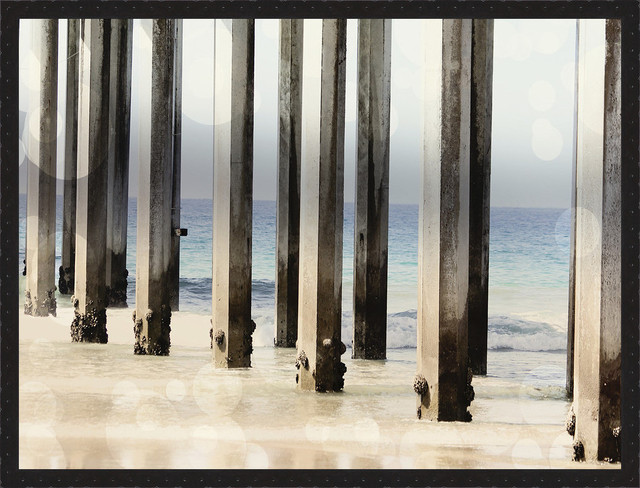 "Boardwalk IV" Wall Art, 20"x26" - Beach Style - Prints And Posters ...