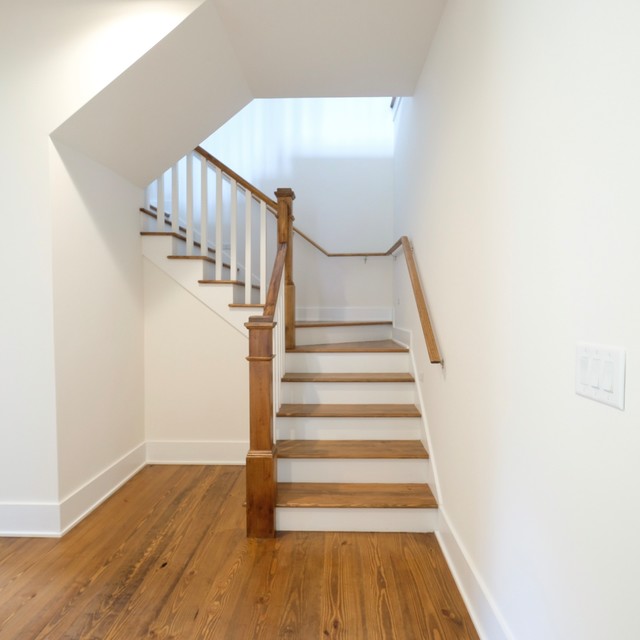 Modern Farmhouse Custom Home - Country - Staircase - Atlanta - by Petry ...