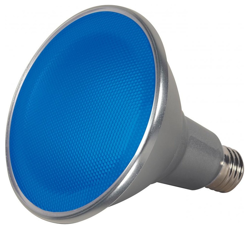 15W PAR38 LED Blue 40 Degree Medium Base 120V - Traditional - Led Bulbs ...