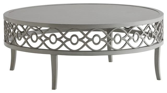 Round Cocktail Table - Mediterranean - Outdoor Coffee Tables - by ...