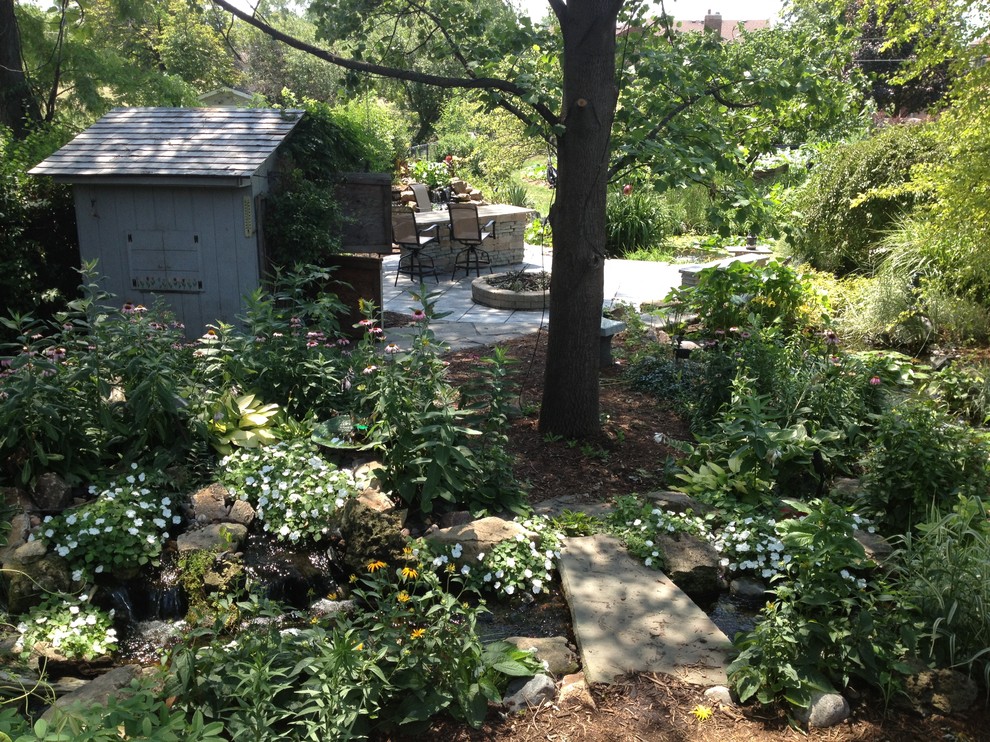 Back Yard Paradise - Traditional - Landscape - Chicago - by Gem Ponds Inc.