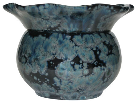 Obsidian, Large - Contemporary - Indoor Pots And Planters - by The ...