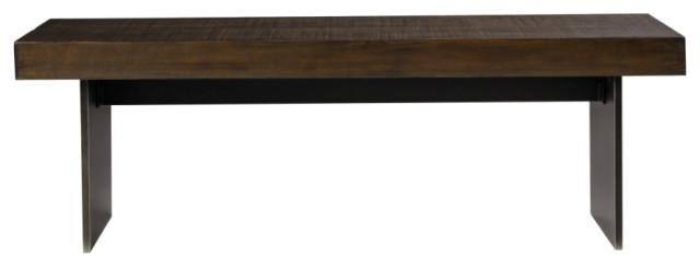 Modern Wood Bench | Andrew Martin Tribeca - Contemporary - Outdoor ...