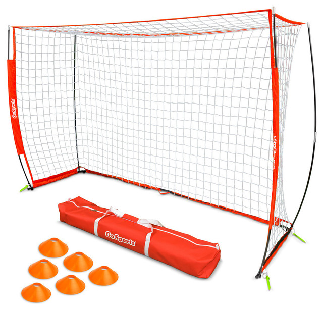 ELITE Futsal Soccer Goal 3M x 2M Frame and Net With Bag and Cones ...