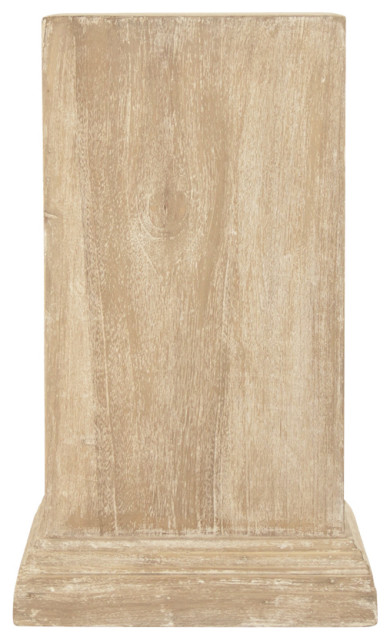 Cottage Wooden Stand, White Washed - Farmhouse - Plant Stands And ...