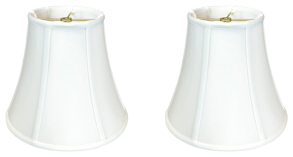 Royal Designs True Bell Basic Lamp Shade, V Notch Fitter, 7x14x11.5 ...
