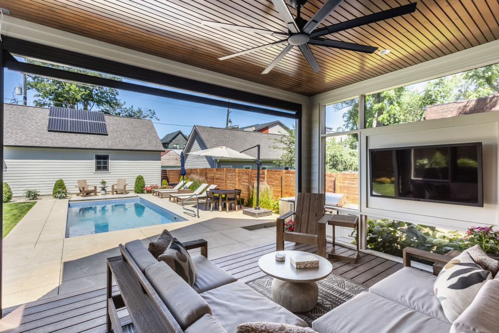 HFN House - Transitional - Porch - Indianapolis - by Compendium Group ...