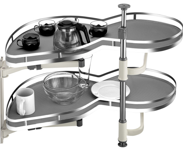 VEVOR Cloud Blind Corner Pullout Blind Corner Cabinet Pull Out for 34 ...