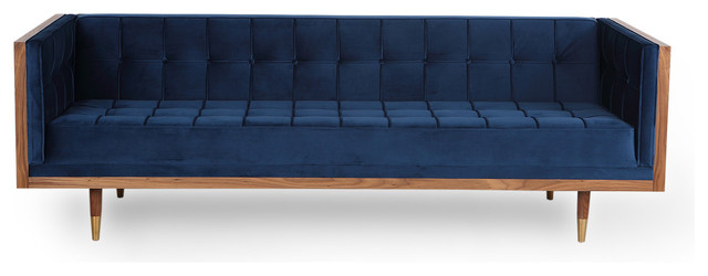 Woodrow Midcentury Modern Box Sofa - Midcentury - Sofas - by Kardiel ...